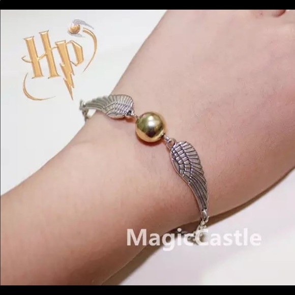 Jewelry | Harry Potter Golden Snitch Bracelet | Poshmark